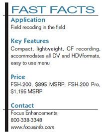 Focus Enhancements FSH-200, FSH-200 Pro | TV Tech