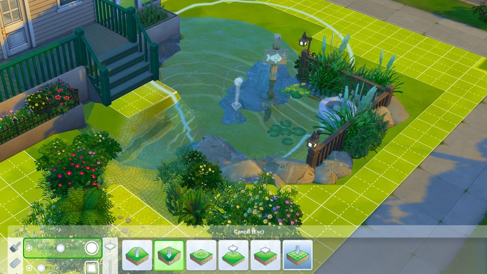 How to build a pond in The Sims 4 | GamesRadar+