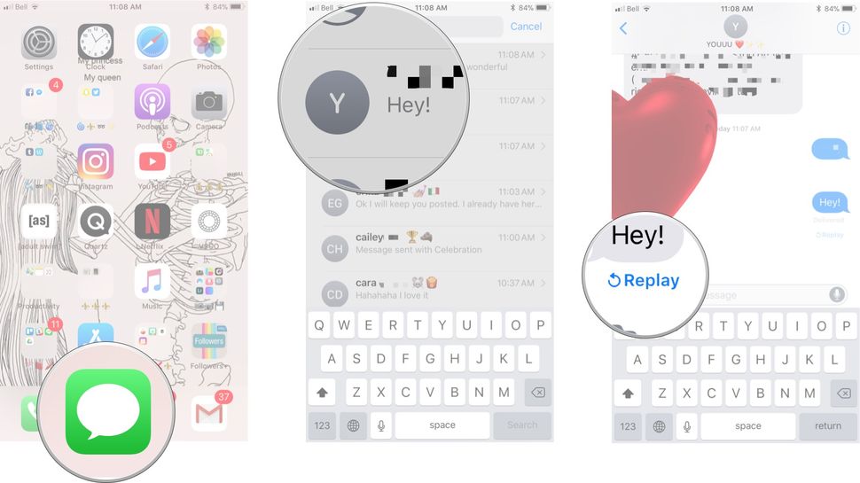How to use bubble and screen effects in Messages for iPhone and iPad ...