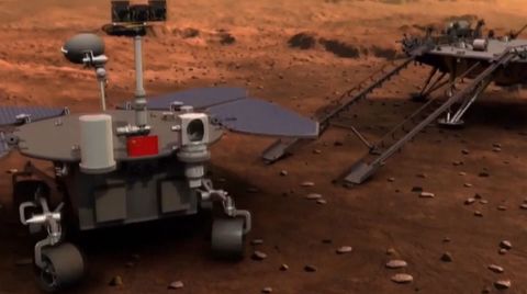 China's 1st Mars rover 'Zhurong' lands on the Red Planet | Space