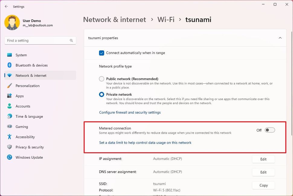How to make network connections metered on Windows 11 | Windows Central