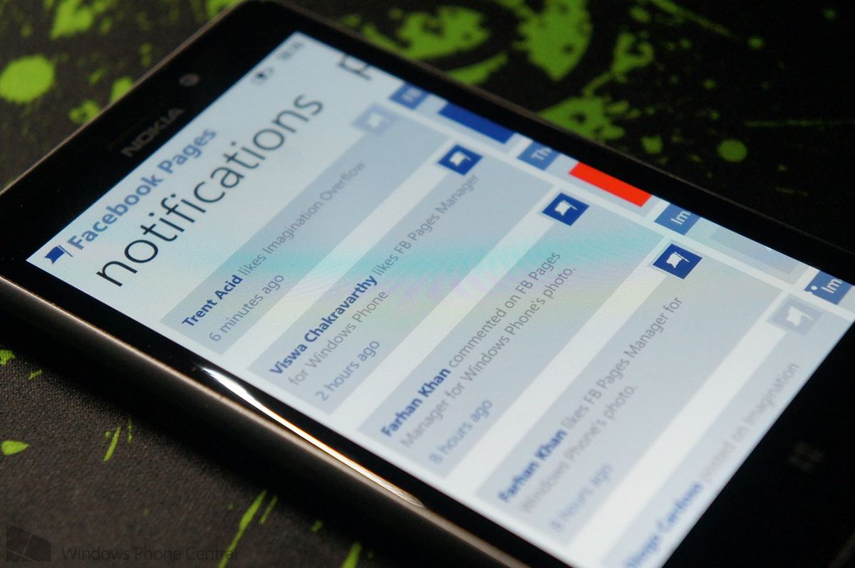 Manage your social profiles with FB Pages Manager for Windows Phone ...