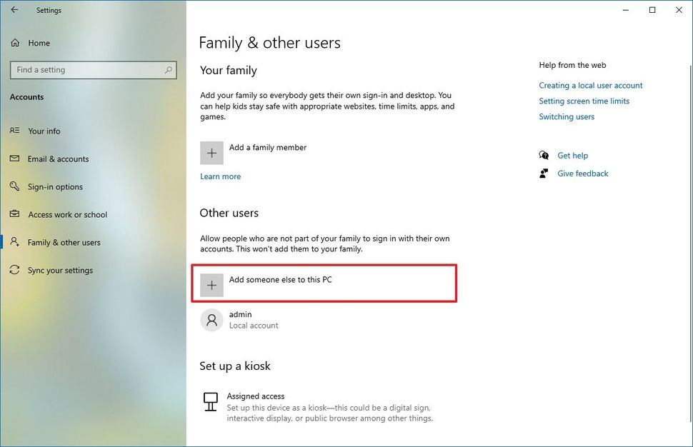 How to create a Windows 10 account using any email address | Windows ...