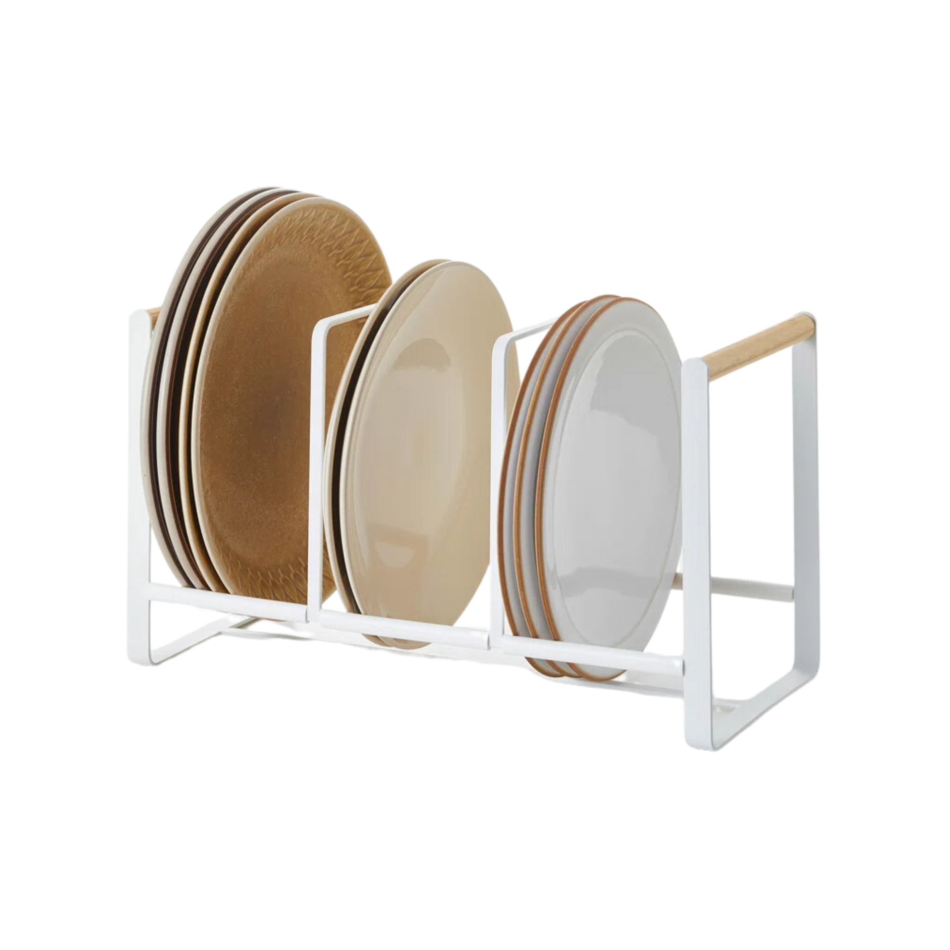Are Open Plate Racks Replacing Kitchen Cabinets?