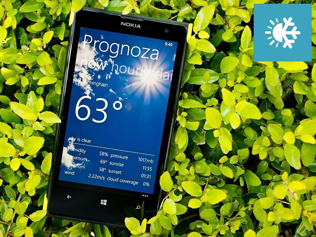 Prognoza, an attractive and simple Windows Phone 8 weather app ...