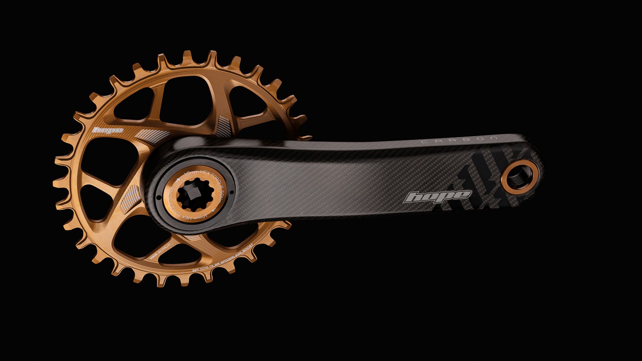 Hope Tech's new Carbon crankset leads the way in the brand’s new MTB ...