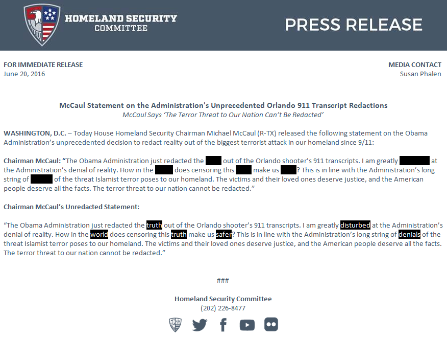 FBI Un-Redacts Shooter Transcripts | Next TV