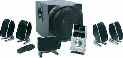 Logitech Z-5500 Speakers: Much Muscle, More Options | Tom's Hardware