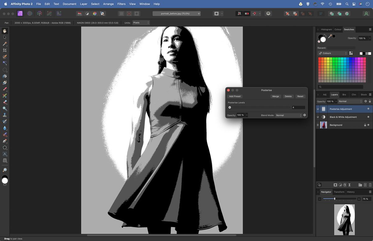 Use these free textures to create a perfect posterized portrait blend ...