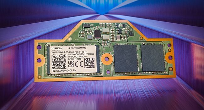 Crucial is selling 64GB LPCAMM2 Micron memory modules for $330 | Tom's ...