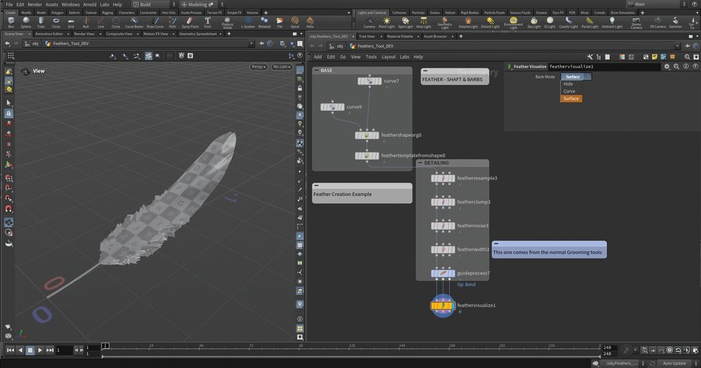 How to use Houdini's feather tool | Creative Bloq