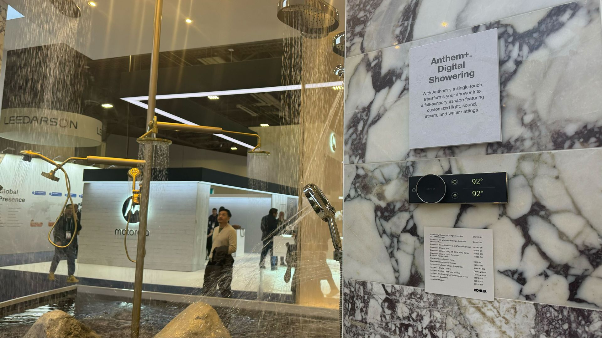 Kohler's new smart shower technology nearly made me indecently expose ...