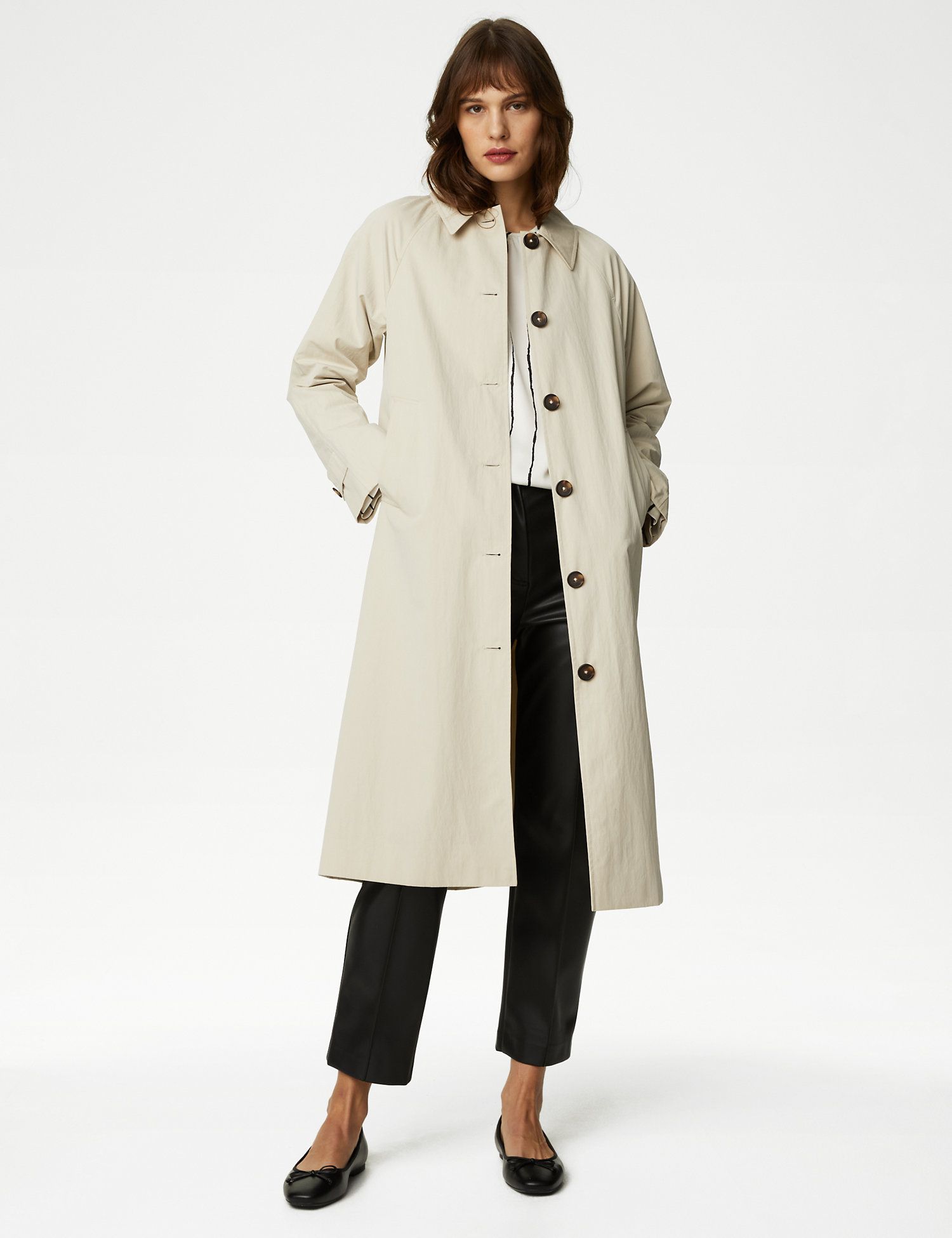 M&S Has Perfected the Expensive-Looking Trench Coat for Spring | Who ...
