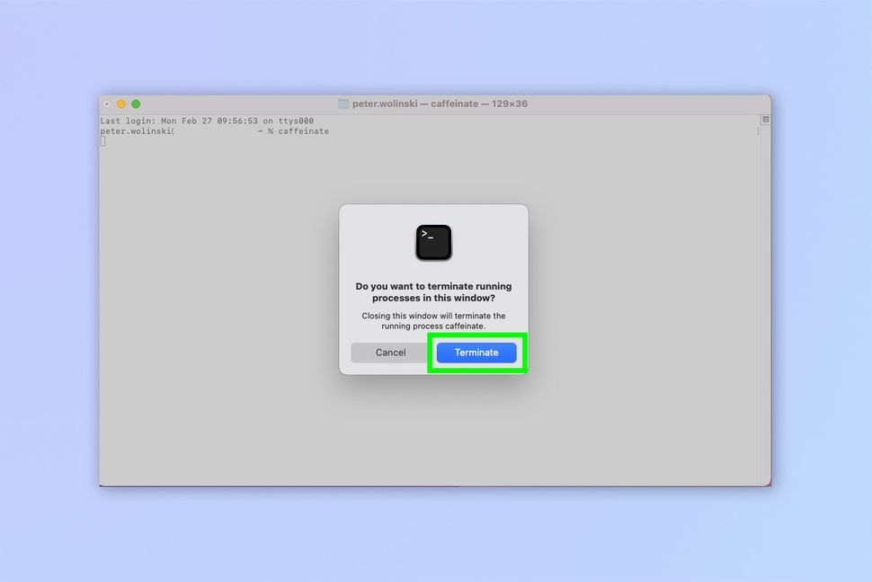 How to stop your Mac sleeping using the 'caffeinate' command | Tom's Guide