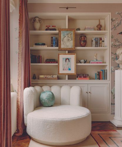 This small London apartment is a jewel box of color and pattern, filled ...