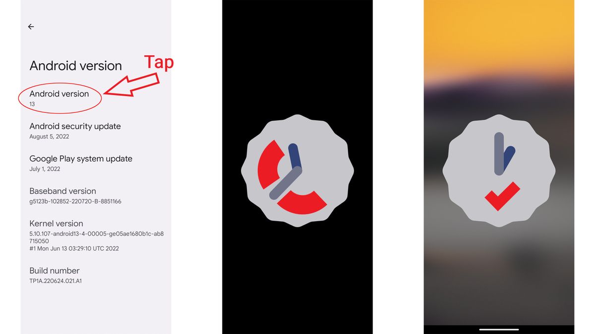 How to find the Android 13 Easter egg and make wild wallpapers with it ...