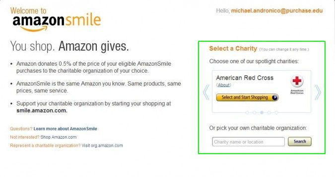How to Use Amazon Smile to Give to Charity | Laptop Mag