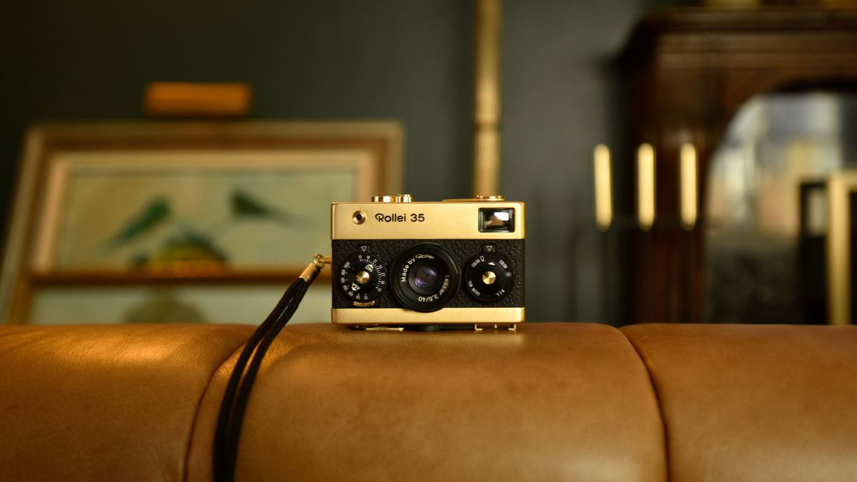 Want a 24K gold camera? This gorgeous gold-plated Rollei 35 adds even ...