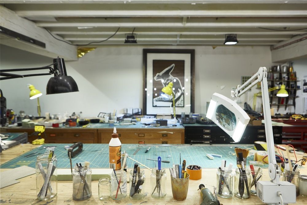 Converted perfume factory is now a cool warehouse-style live/work space