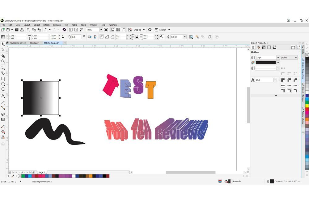 CorelDraw Graphics Suite 2019 review | Top Ten Reviews