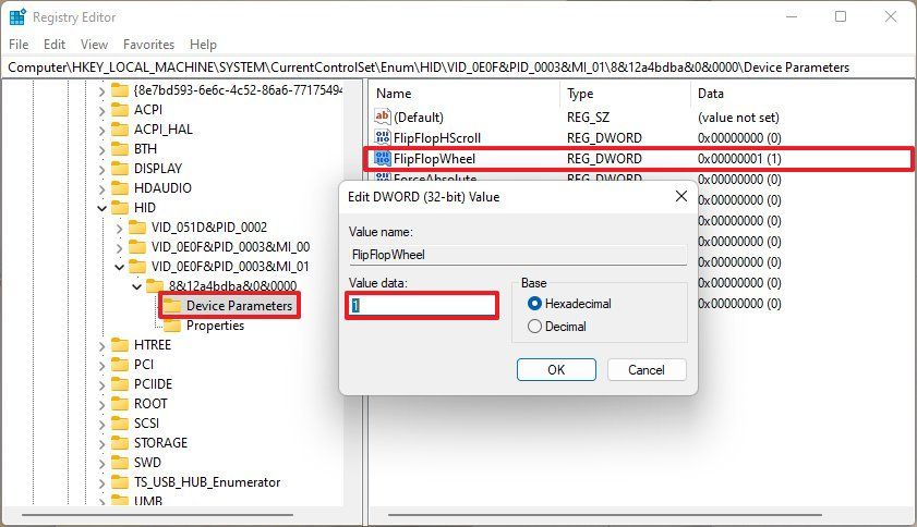 How to enable reverse mouse and touchpad scrolling on Windows 11 ...