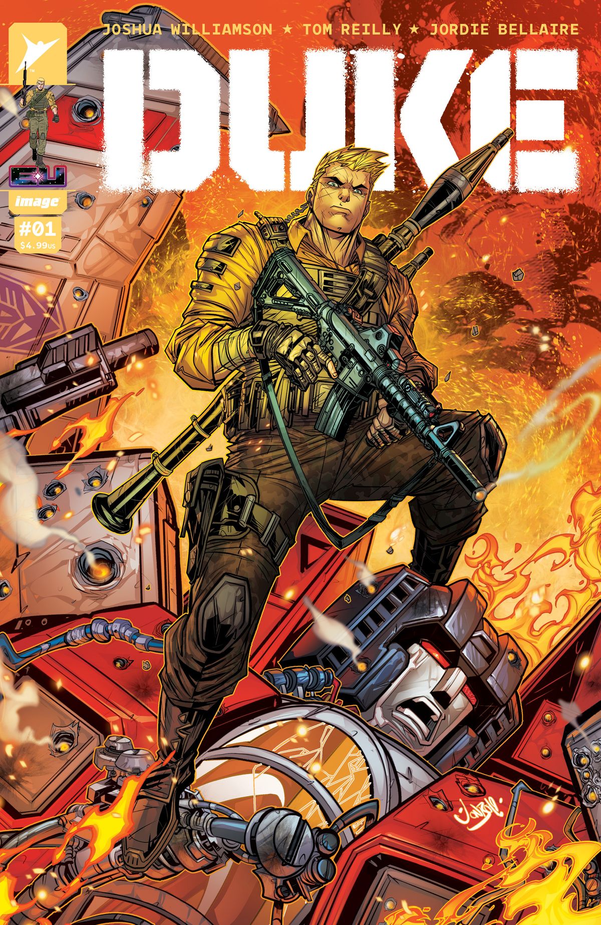 New G.I. Joe comic Duke explores the man behind the legendary hero ...