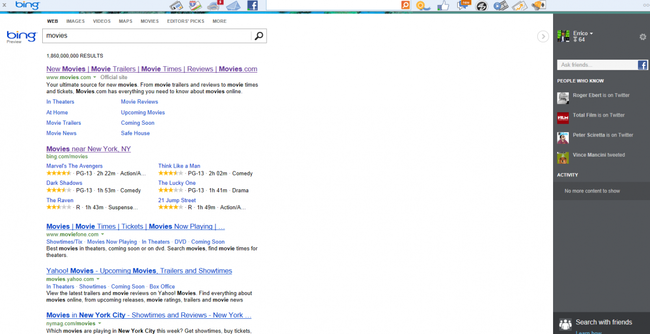Bing UK starting to roll out search engine design refresh? | Windows ...
