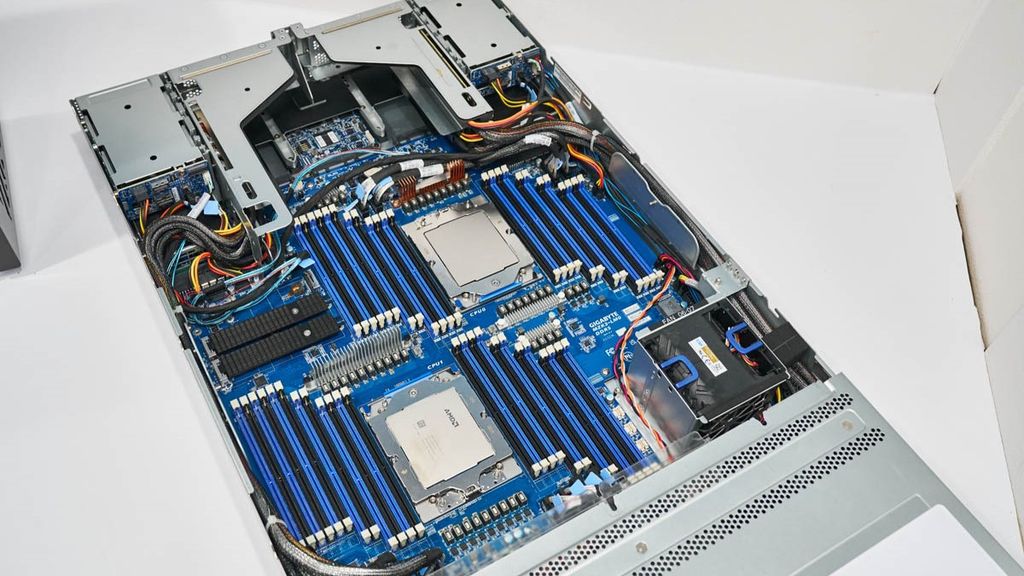 Gigabyte twists its RAM slots to fit 24TB of DDR5 sticks into a ...