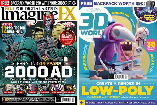 Get your work featured in an industry-leading magazine | Creative Bloq