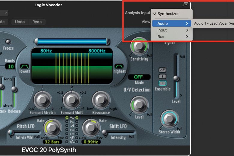 "Most DAWs include some form of vocoder plugin, so why not use what you ...