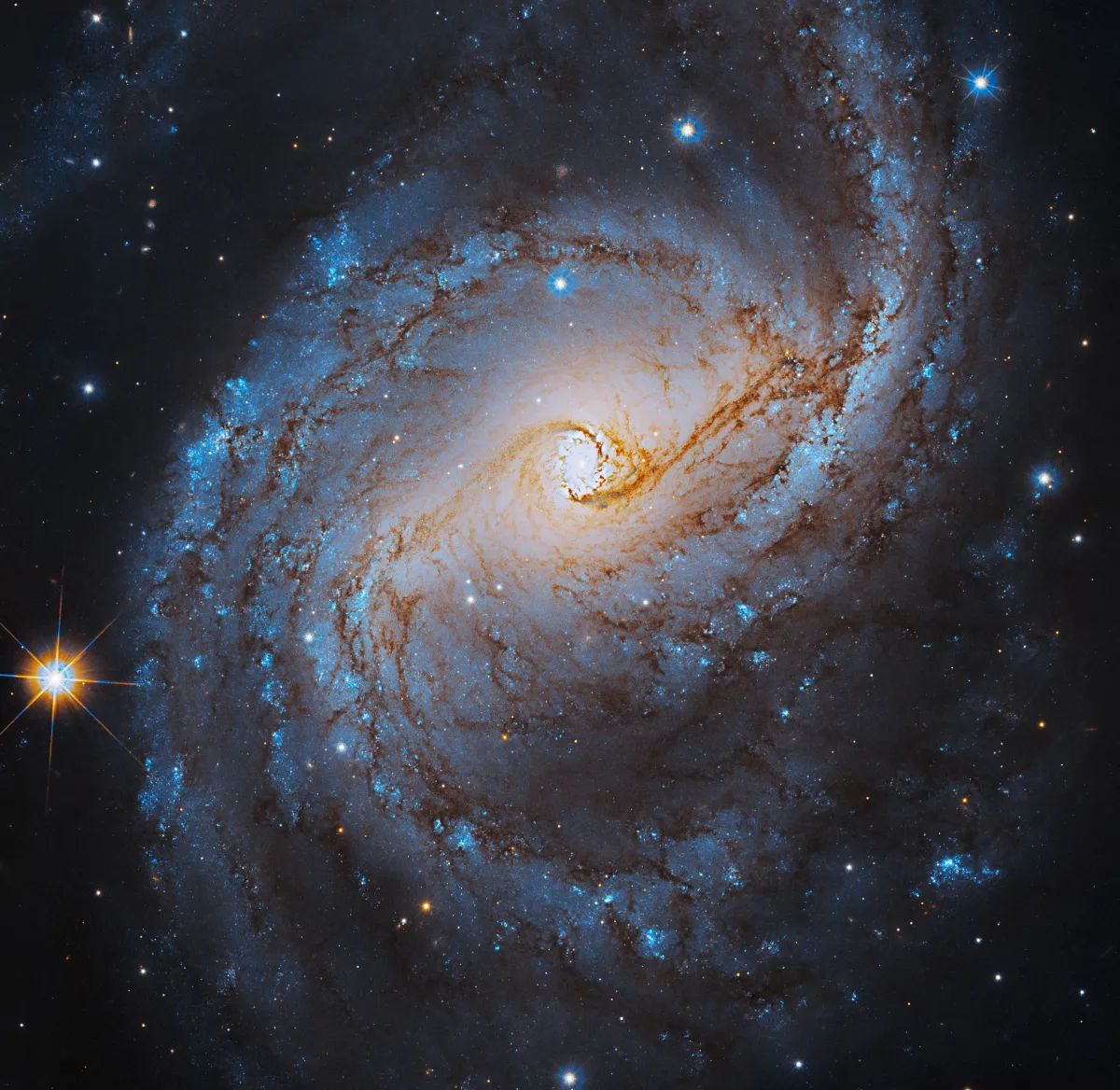 Hubble view of a chalky spiral galaxy is a sight to behold | Space