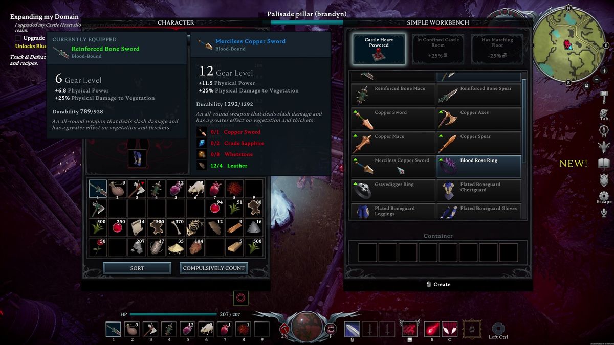 How to get Merciless weapons and armor in V Rising | GamesRadar+