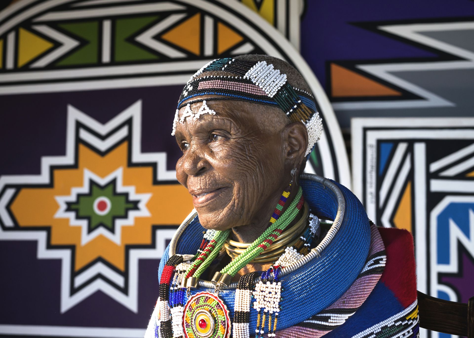 Esther Mahlangu retrospective includes 1991 BMW 525i Art Car | Wallpaper*