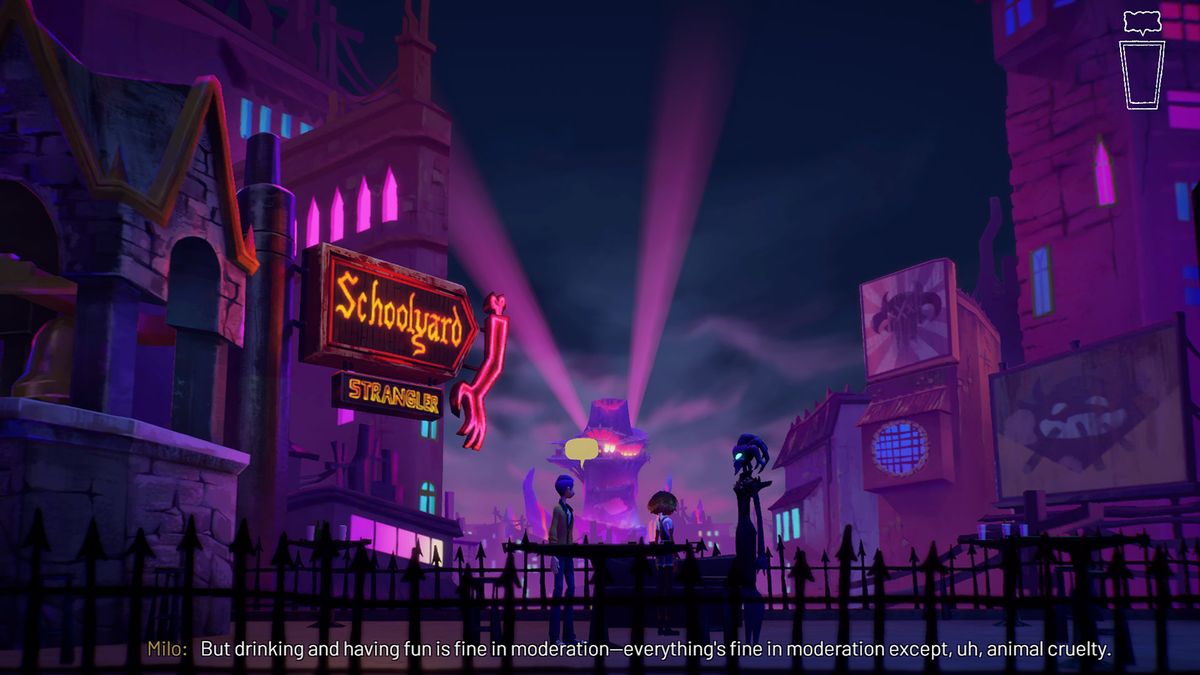 Afterparty review: “Hilarious and blasphemous” | GamesRadar+