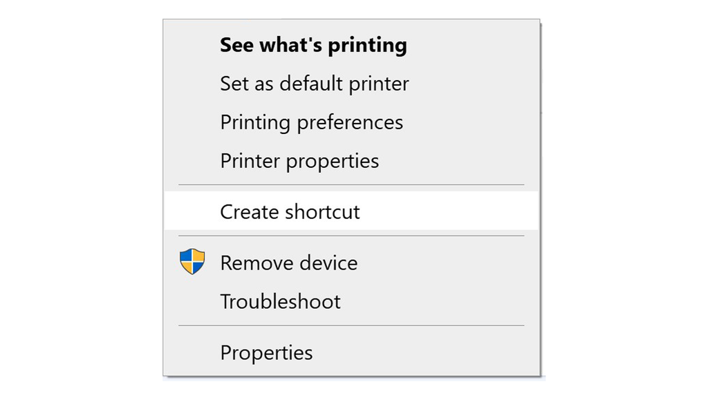 How to make a printer shortcut in Windows 10 | IT Pro
