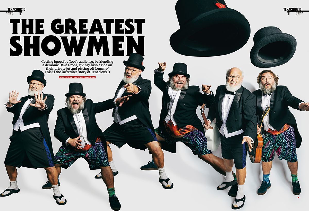 Get your exclusive Tenacious D x Metal Hammer bundle – featuring an art ...