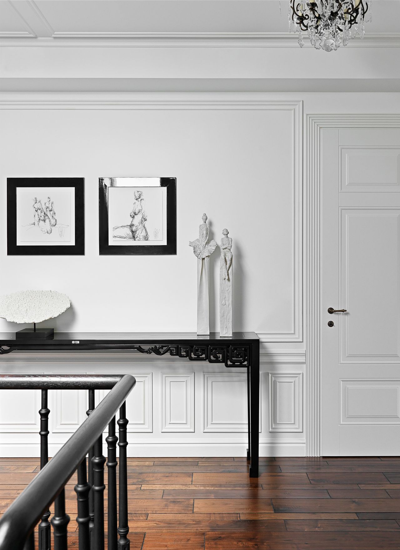 Inside a modern apartment where white walls are the backdrop for quirky ...