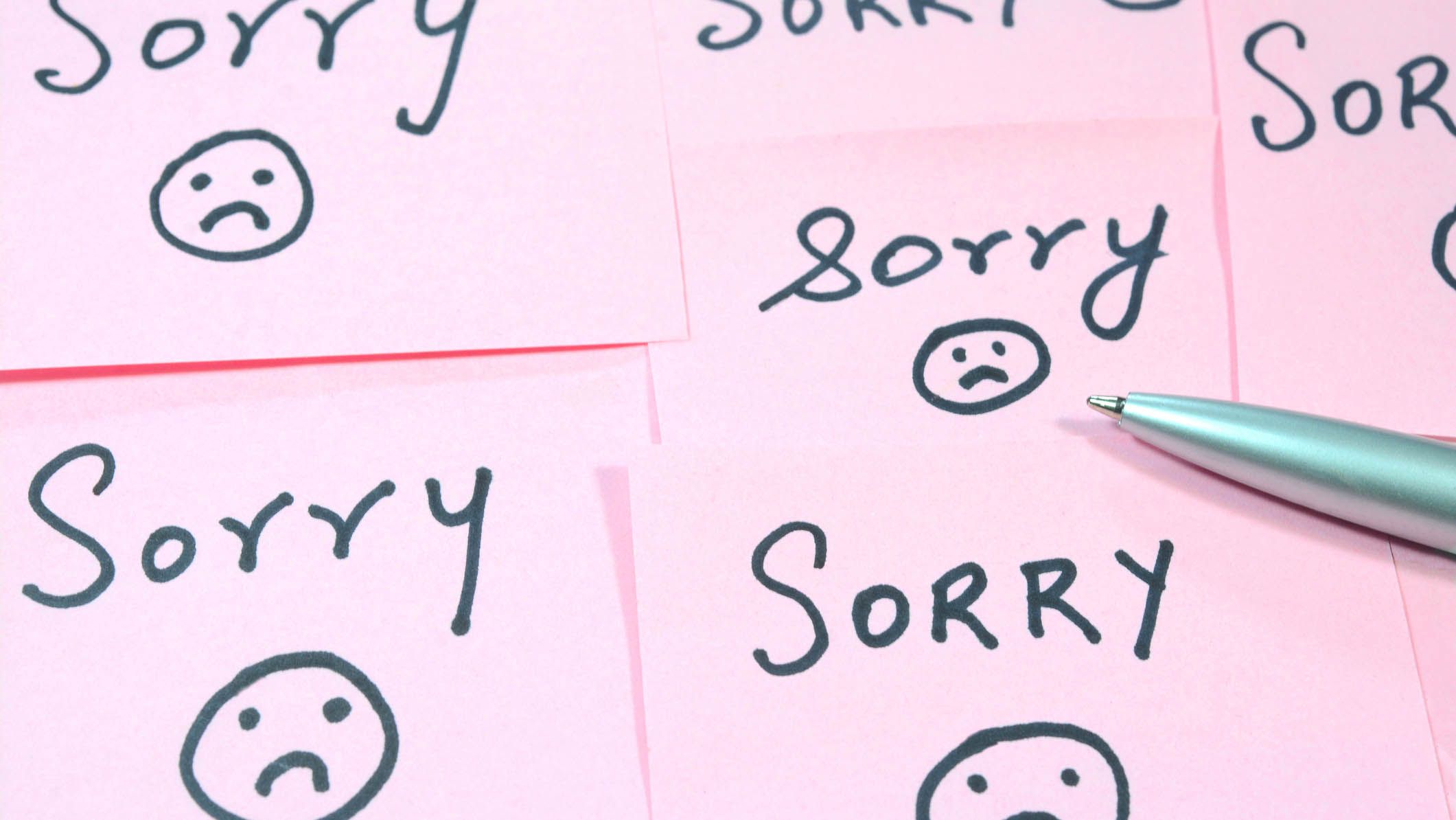How to spot a fake apology: 31 non-apologies to look out for | Shortlist