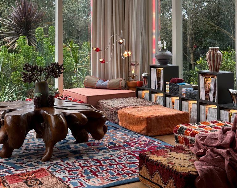 This viral "conversation pit" idea is perfect for cozy living rooms ...