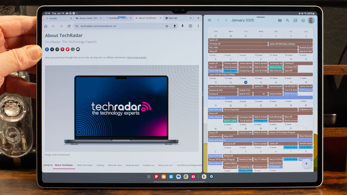 Samsung Galaxy Tab S10 Ultra review: a Great Dane tablet that thinks it's a lap dog | TechRadar