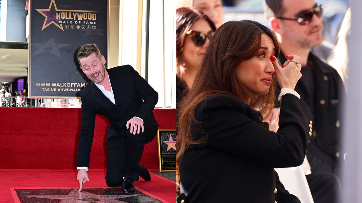Macaulay Culkin Made Wife Brenda Song Cry With His Hollywood Walk of ...