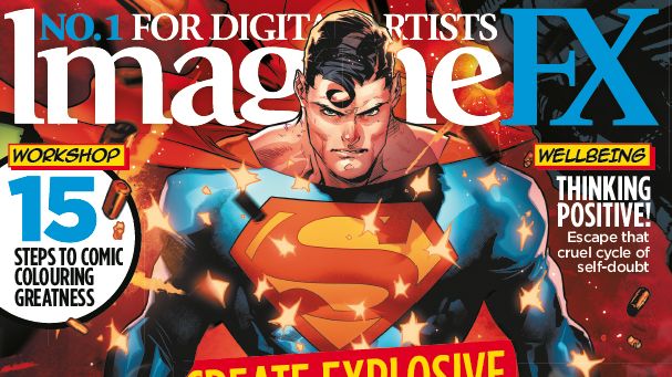 Create explosive comic art with ImagineFX issue 160 | Creative Bloq