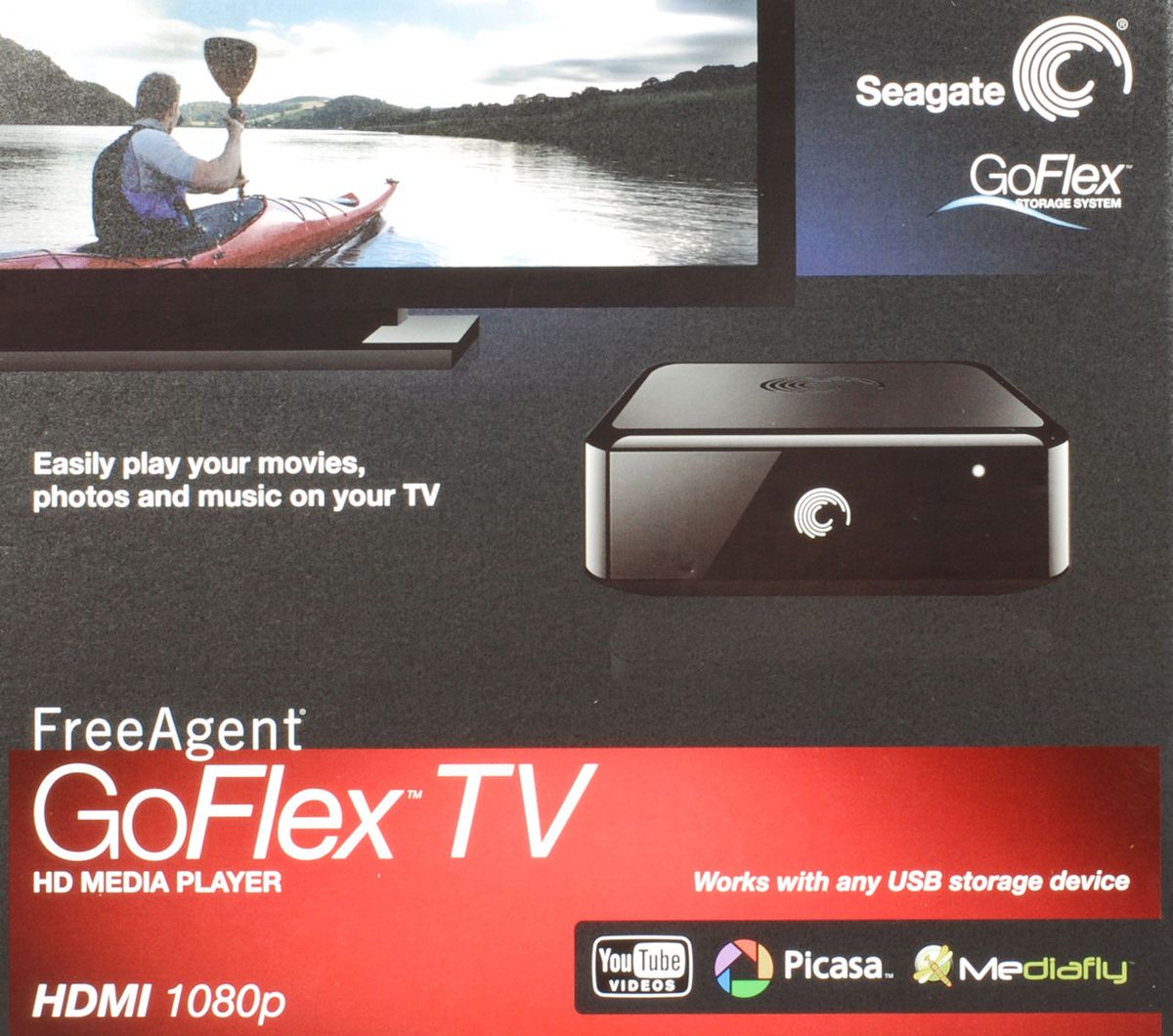 GoFlex TV HD Media Player - Seagate's FreeAgent GoFlex: Modular ...