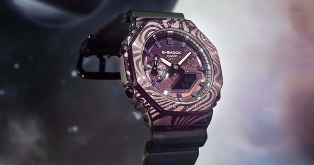 Casio launches limited edition galaxy-themed G-Shock watch covered with ...