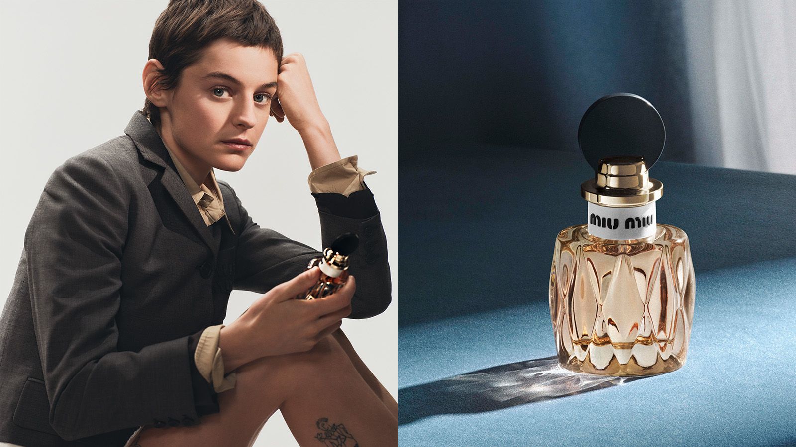 Emma Corrin on Miutine: Miu Miu's irreverent new fragrance | Wallpaper*