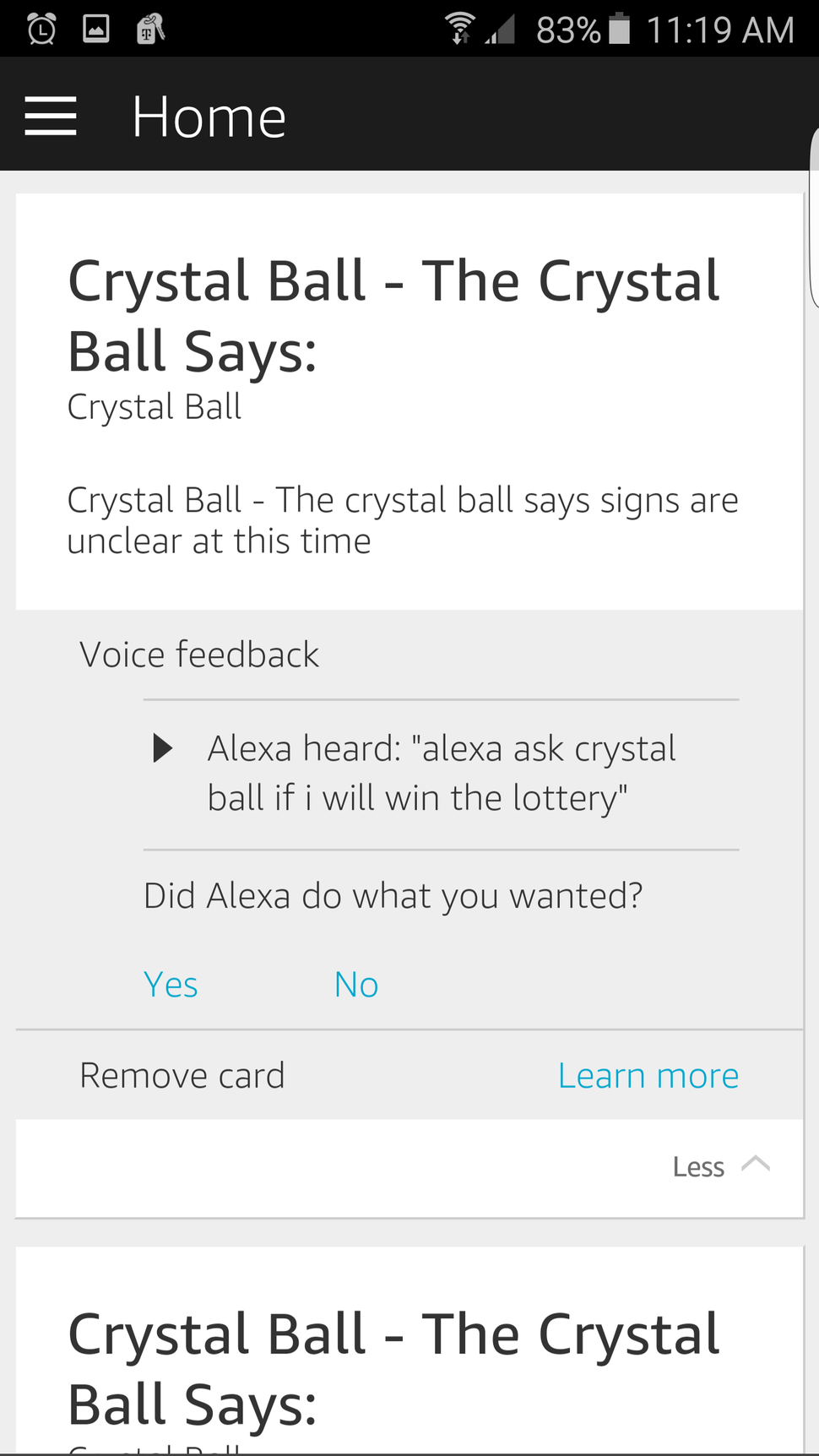 How to Use Amazon Echo's Crystal Ball | Tom's Guide