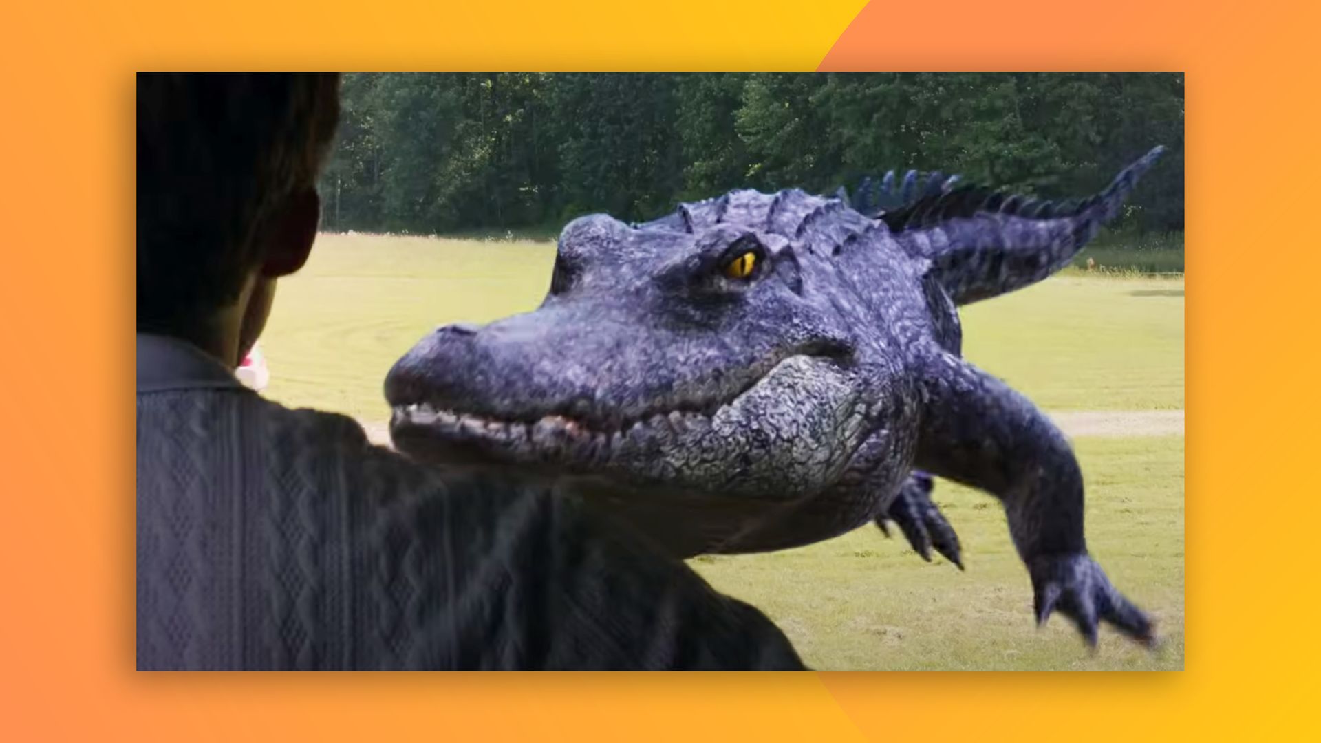 You need to see this hilariously bad CGI alligator | Creative Bloq