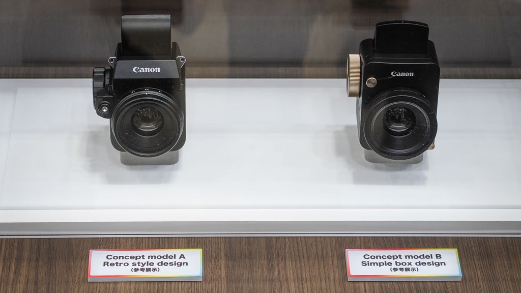 Canon goes retro! Analog concept camera with optical finder and manual ...