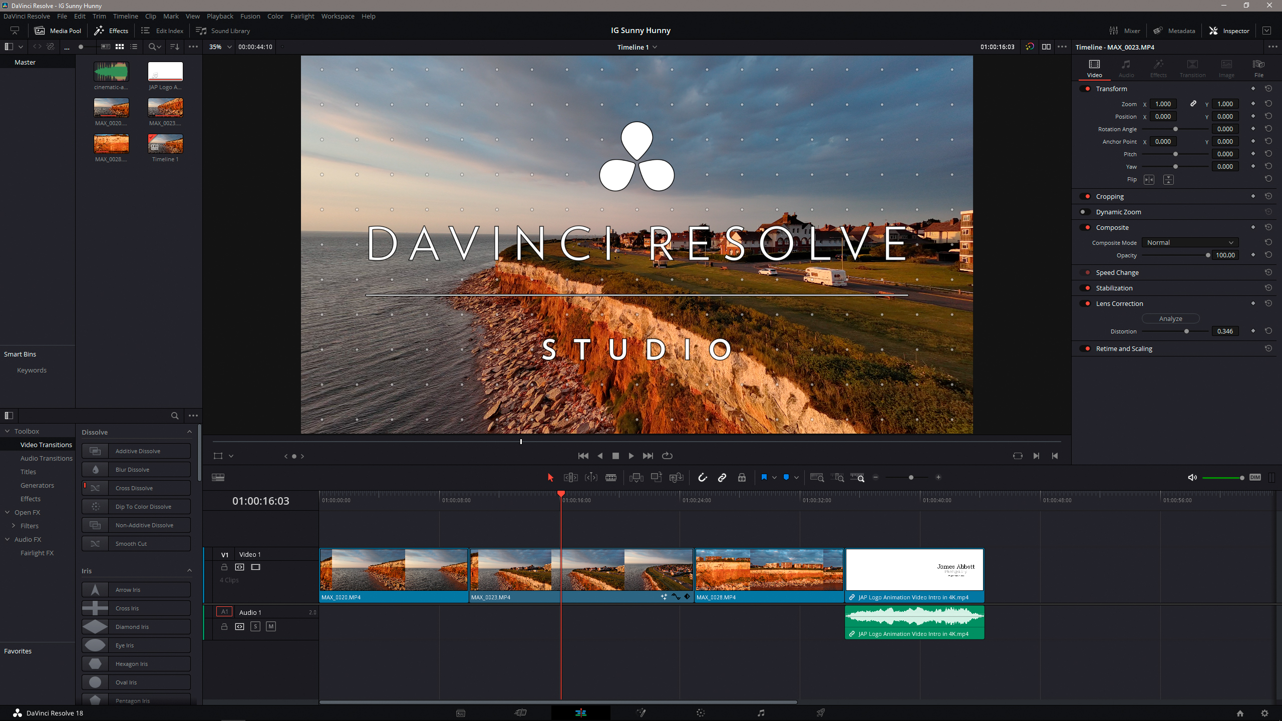  Davinci Resovle 16 Studio By Lupin The 