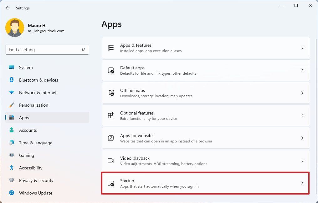 How to launch apps automatically during startup on Windows 11 | Windows ...